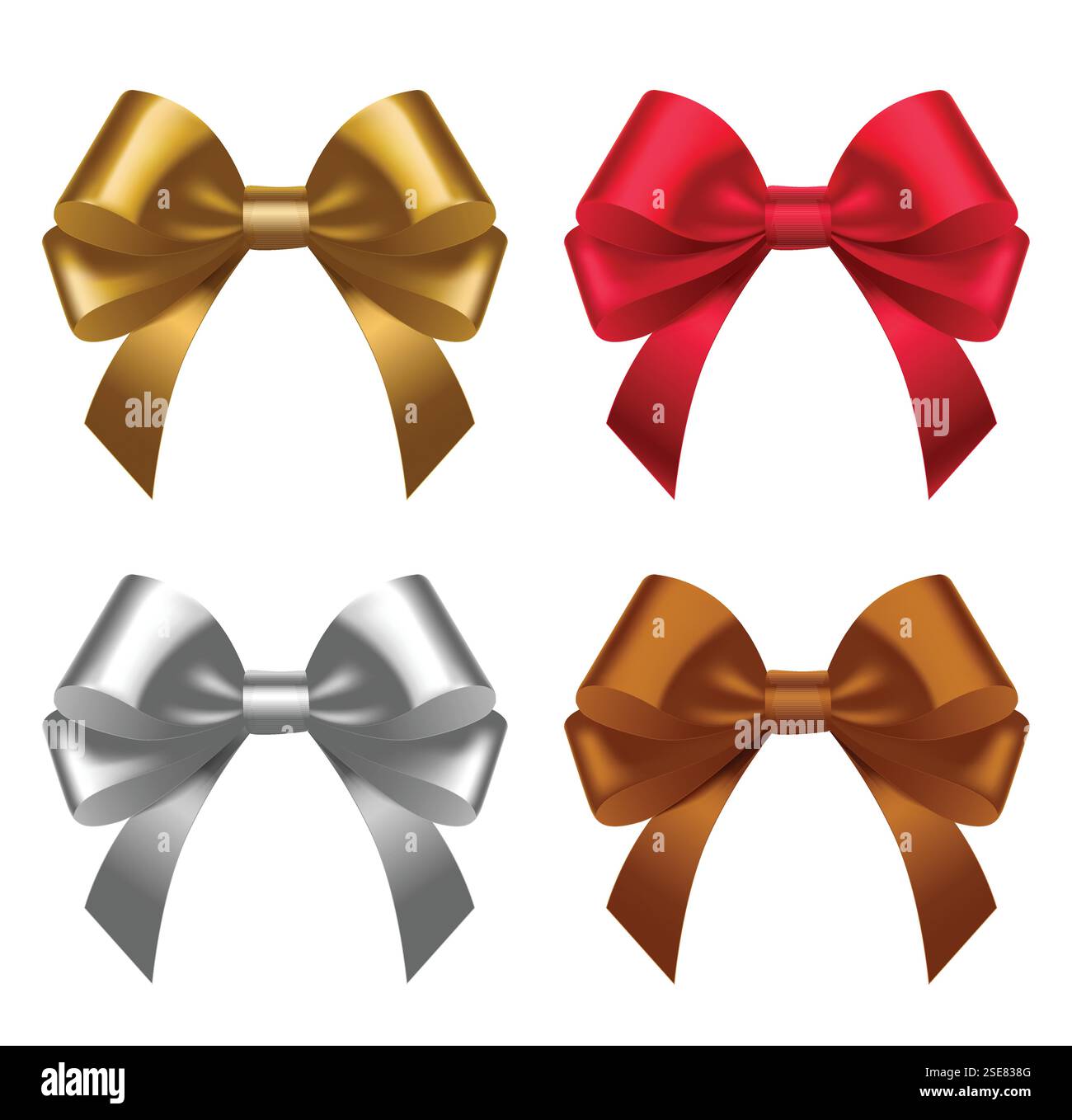 Realistic present box glossy Cut Out Stock Images & Pictures - Alamy