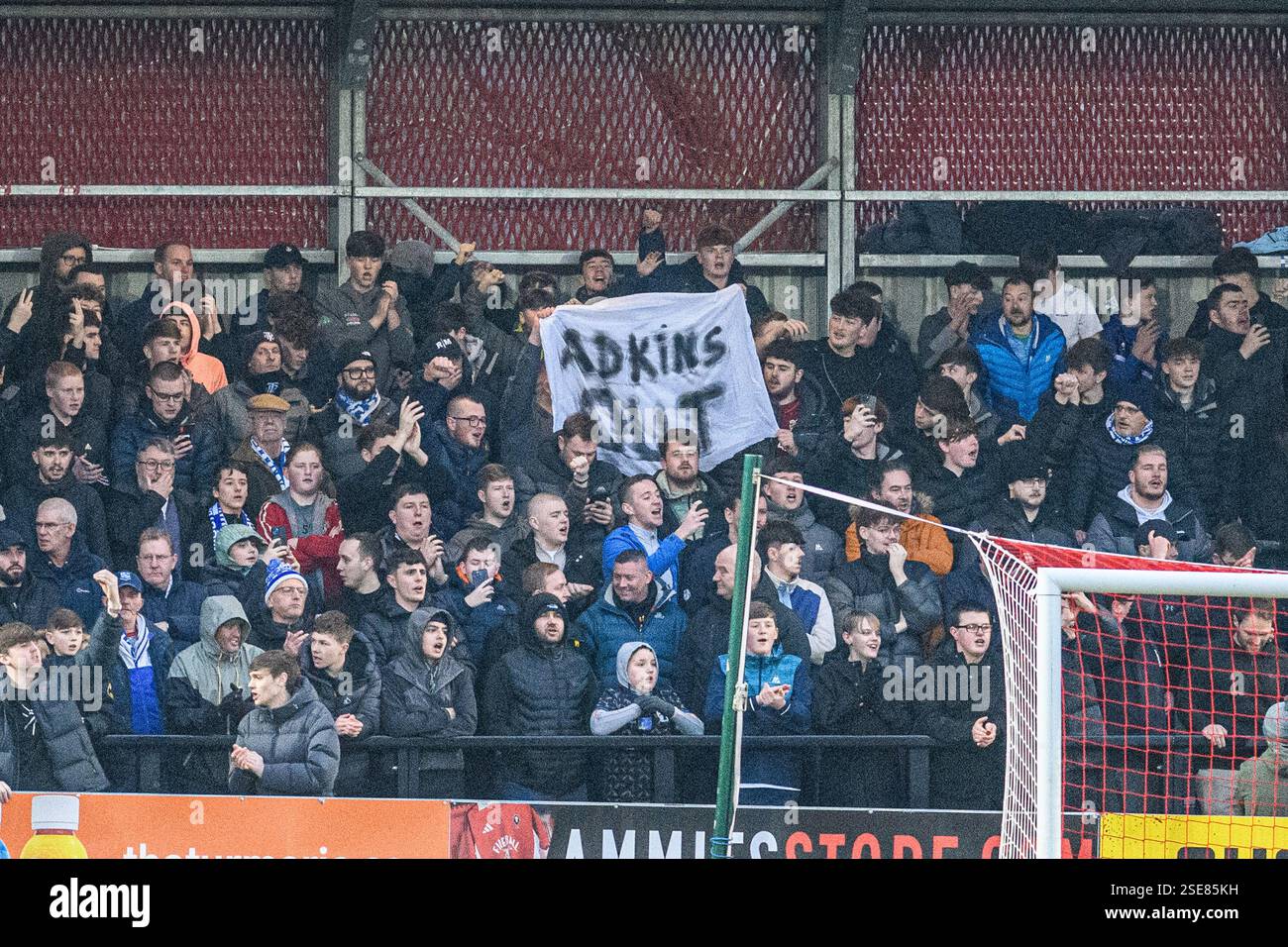 The Peninsula Stadium, Salford on Saturday 8th February 2025. Tranmere ...