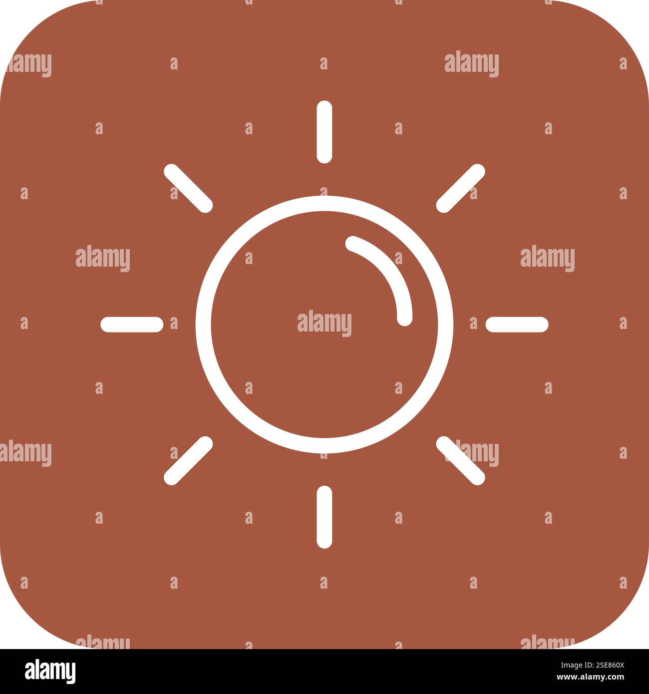 Sun Vector Icon Design Illustration Stock Vector Image & Art - Alamy