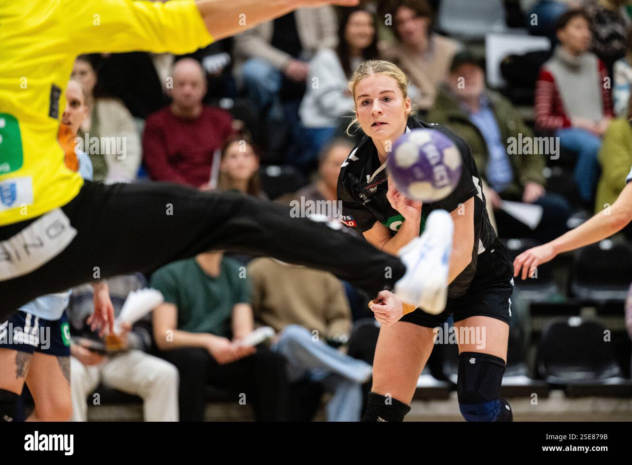 Copenhagen, Denmark. 07th, February 2025. Helene Kindberg (21) of ...