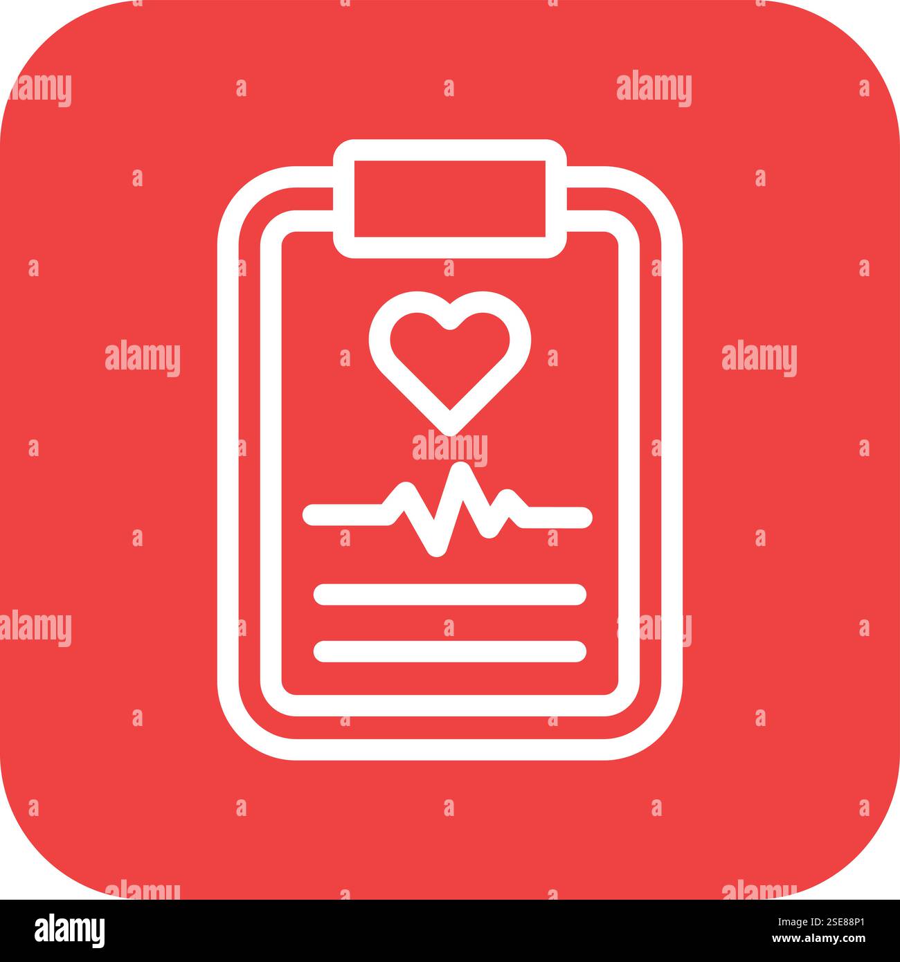 Health Check Vector Icon Design Illustration Stock Vector Image & Art ...