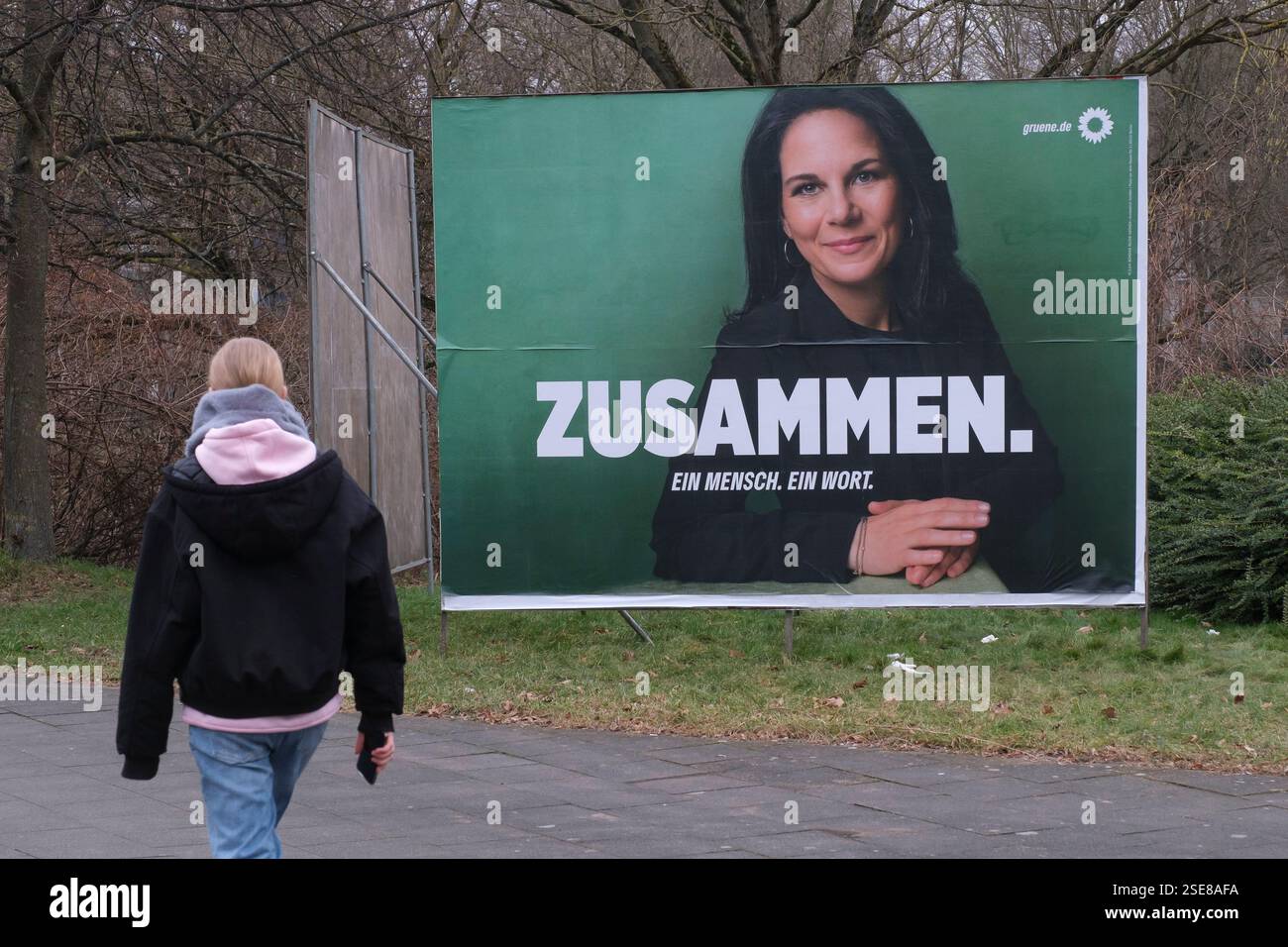 Election poster in Cologne for the election to the 21st German ...