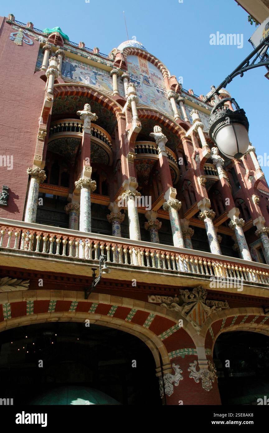 Palau de la musica catalana lluis domenech montaner modernist music hi ...