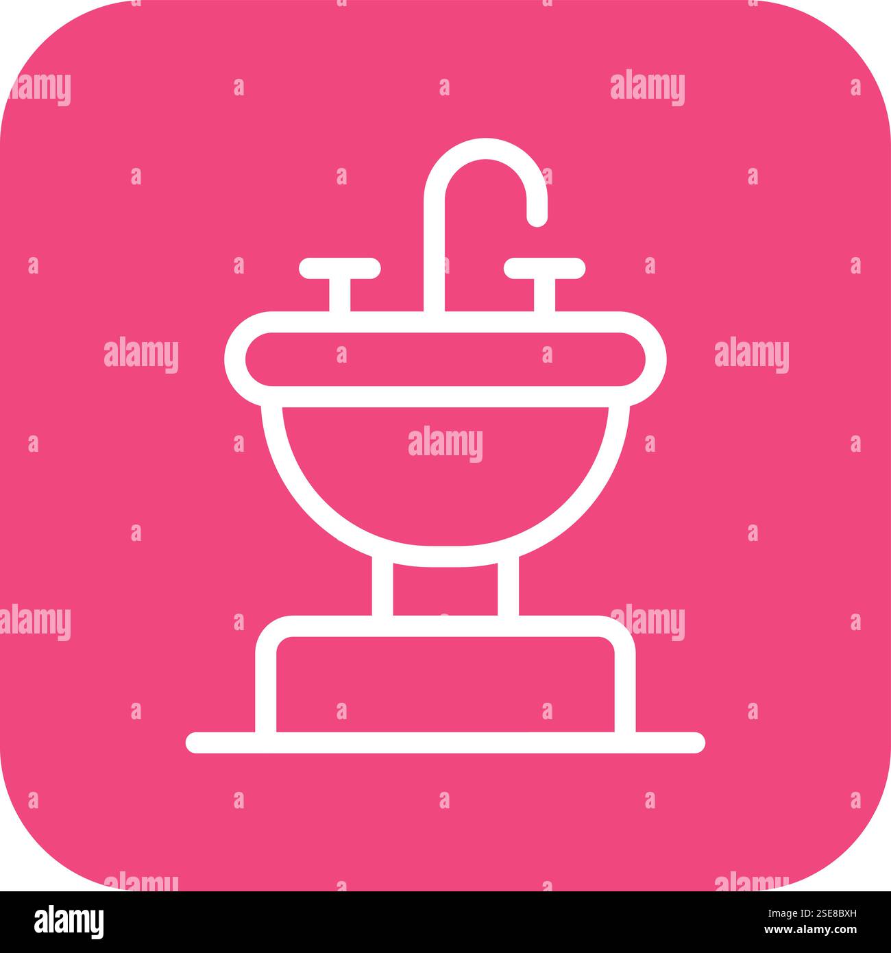 Sink Vector Icon Design Illustration Stock Vector Image & Art - Alamy