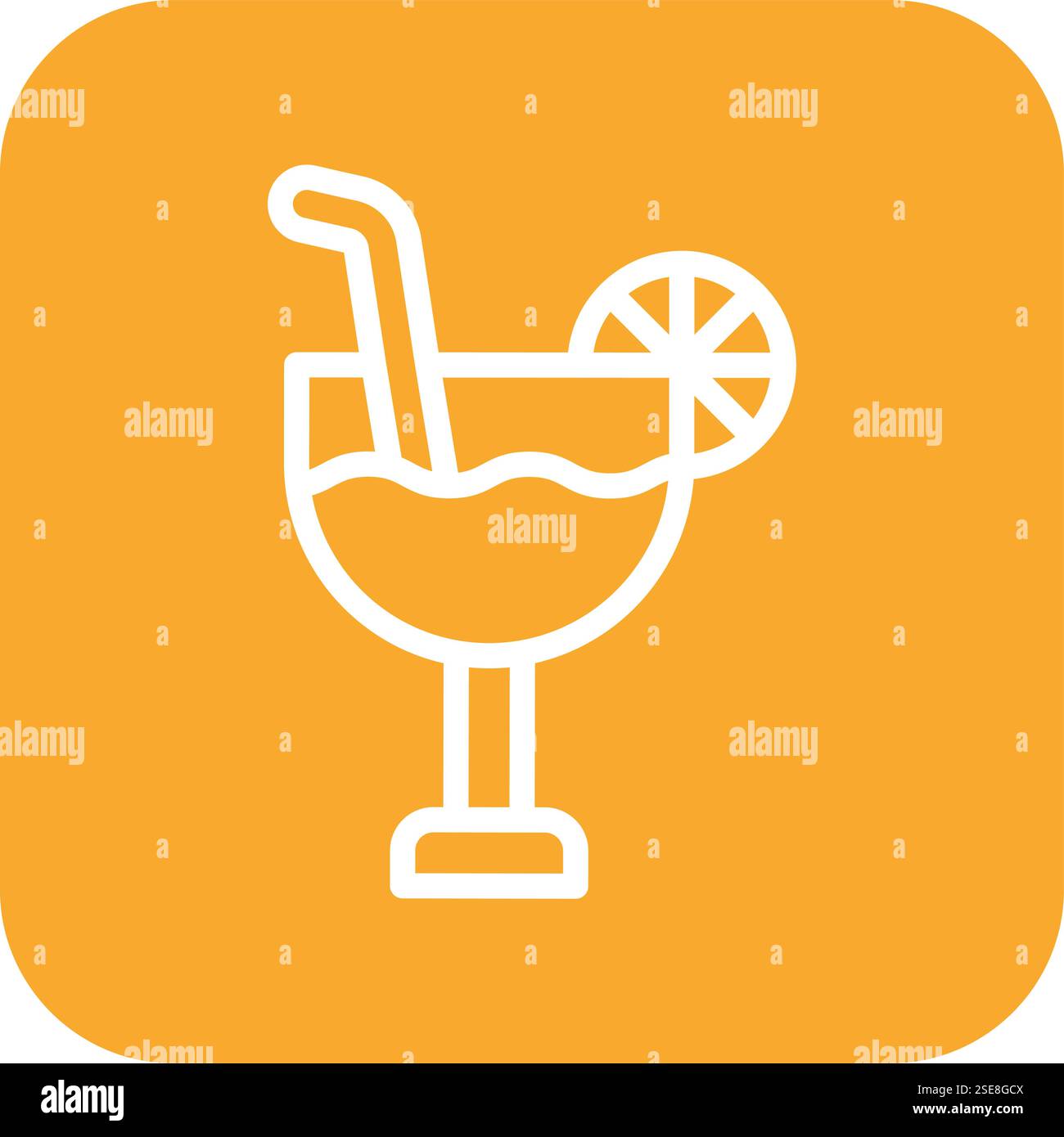 Drink icon vector design Cut Out Stock Images & Pictures - Alamy