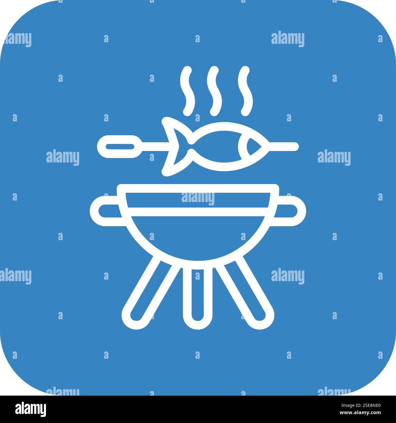 Bbq Vector Icon Design Illustration Stock Vector Image & Art - Alamy