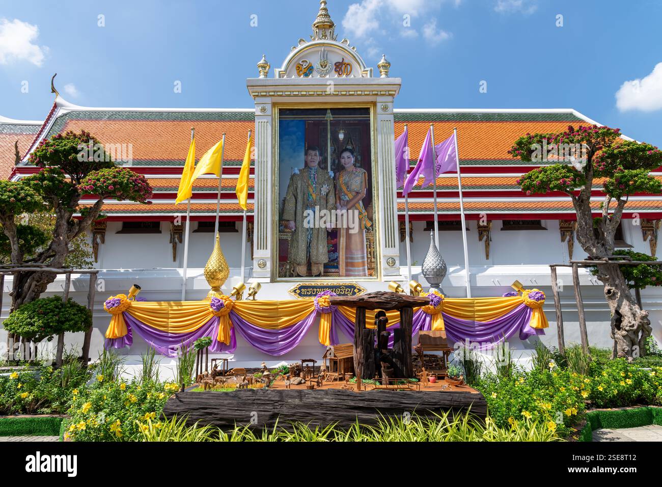 The Royal Temple Display in Thailand features intricate decorations ...