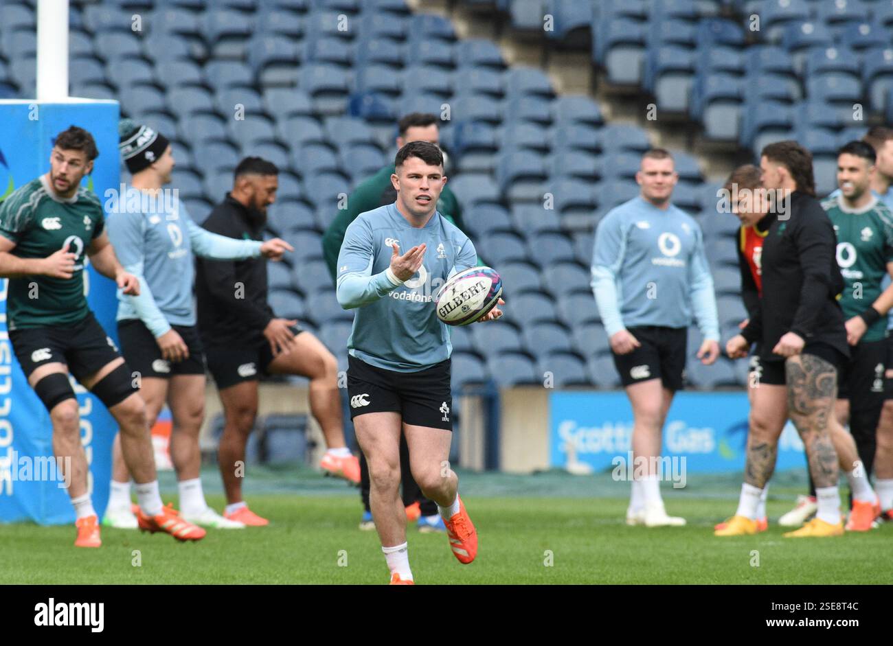 Scottish Gas Murrayfield .Edinburgh.Scotland, UK. 8th Feb, 2025 ...