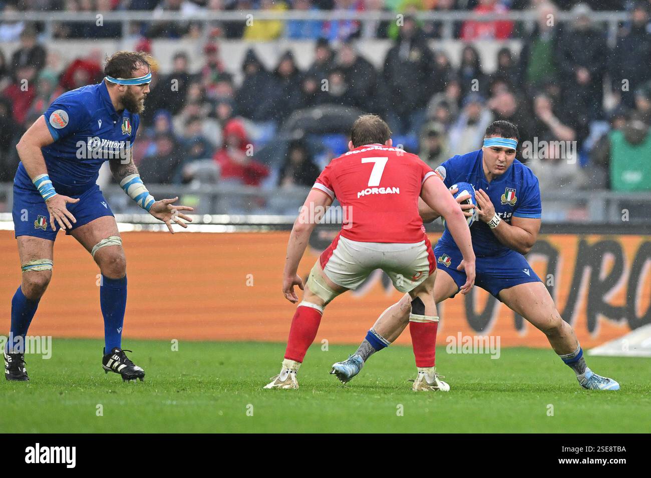 Rome, Italy. 8th February 2025; Stadio Olimpico, Rome, Italy: Six ...