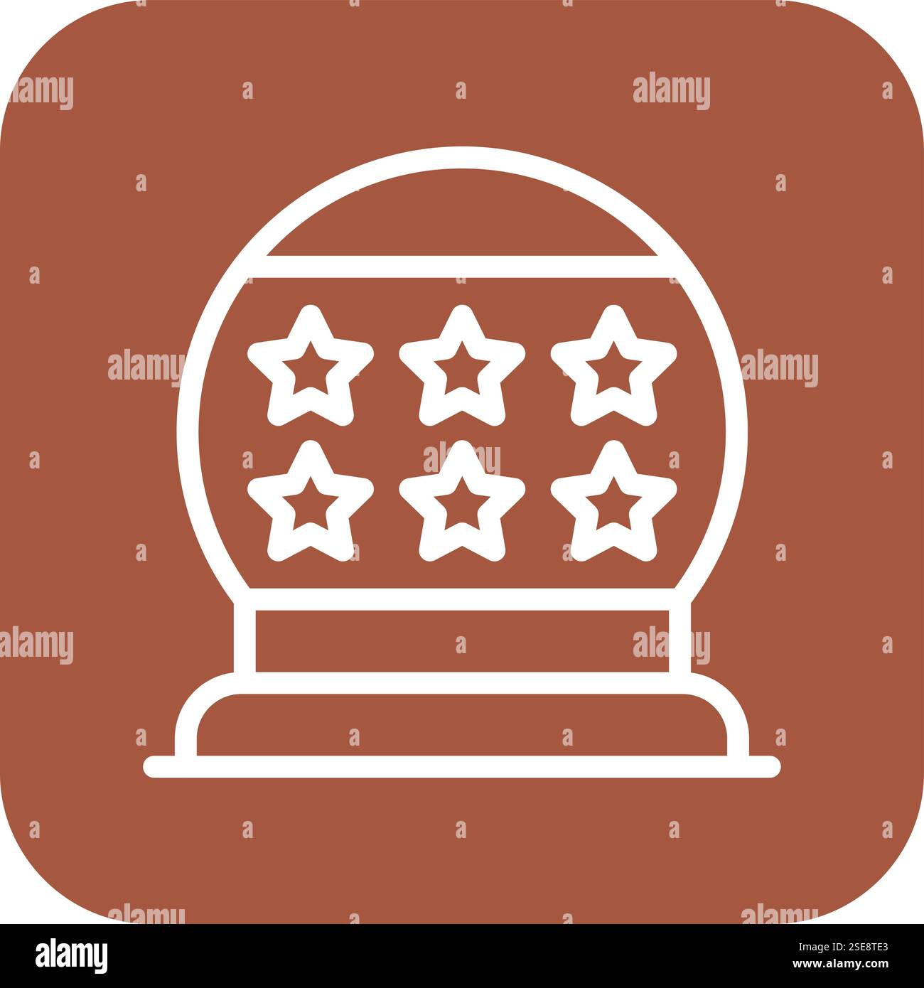 Crystal Ball Vector Icon Design Illustration Stock Vector Image & Art ...