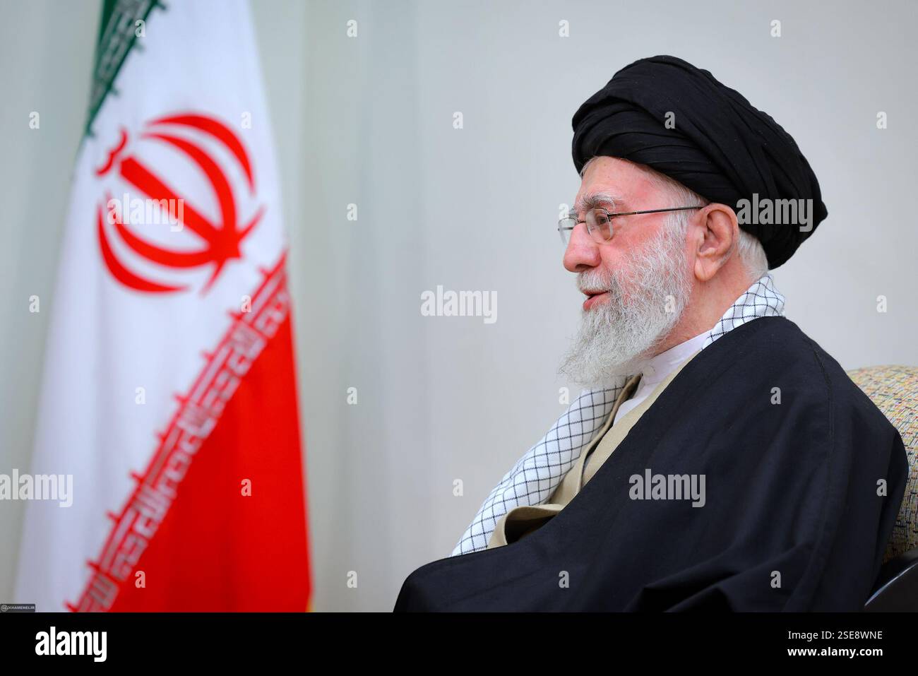 Tehran, Iran. 8th Feb, 2025. Iranian Supreme Leader Ayatollah ALI ...