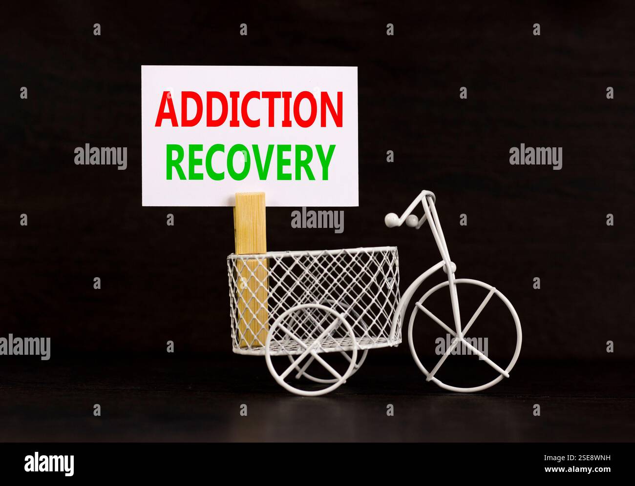 Addiction recovery symbol. Concept words Addiction recovery on ...