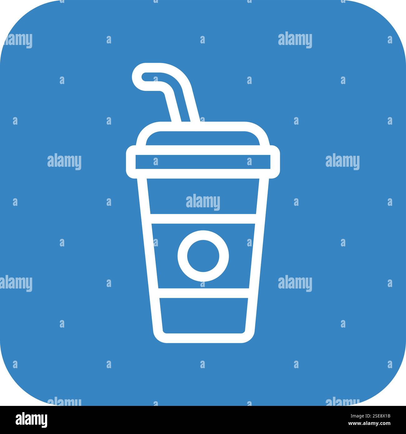 Cold Drink Vector Icon Design Illustration Stock Vector Image & Art - Alamy