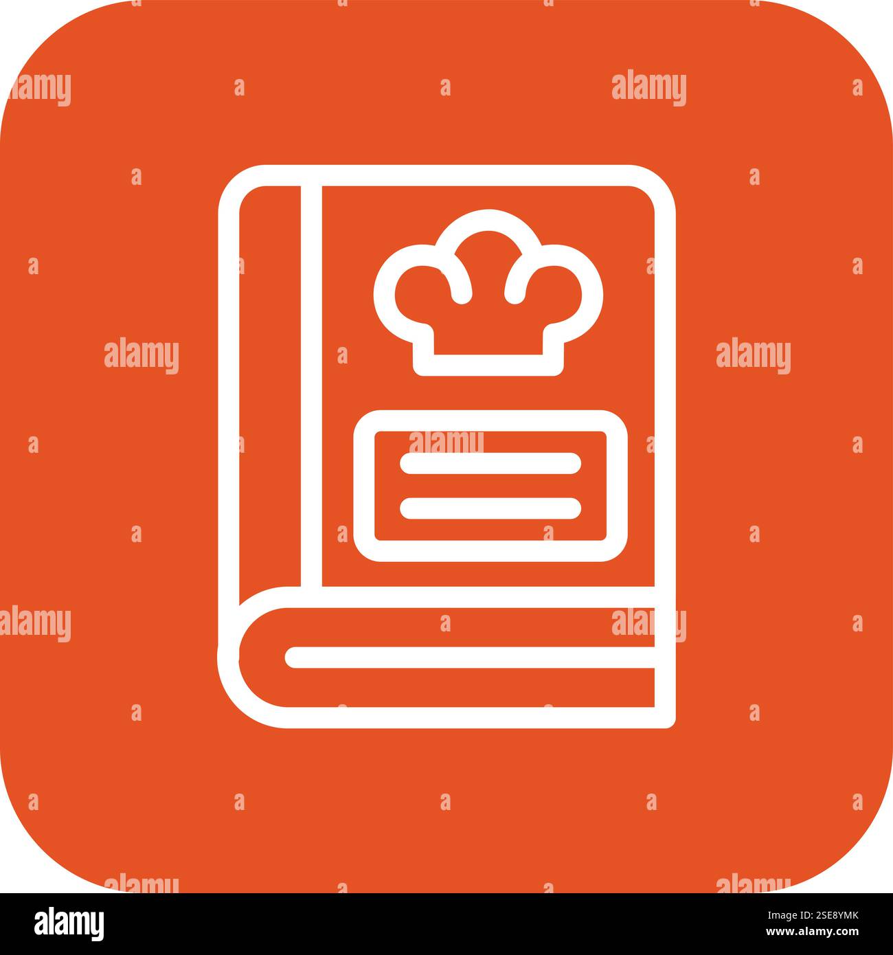 Recipe Book Vector Icon Design Illustration Stock Vector Image & Art ...