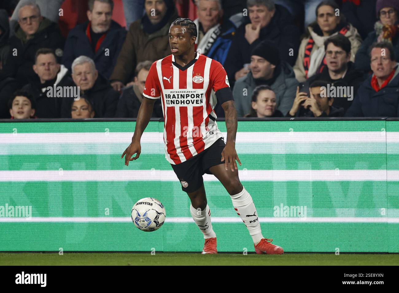 EINDHOVEN - Tyrell Malacia of PSV EIndhoven during the Dutch Eredivisie ...