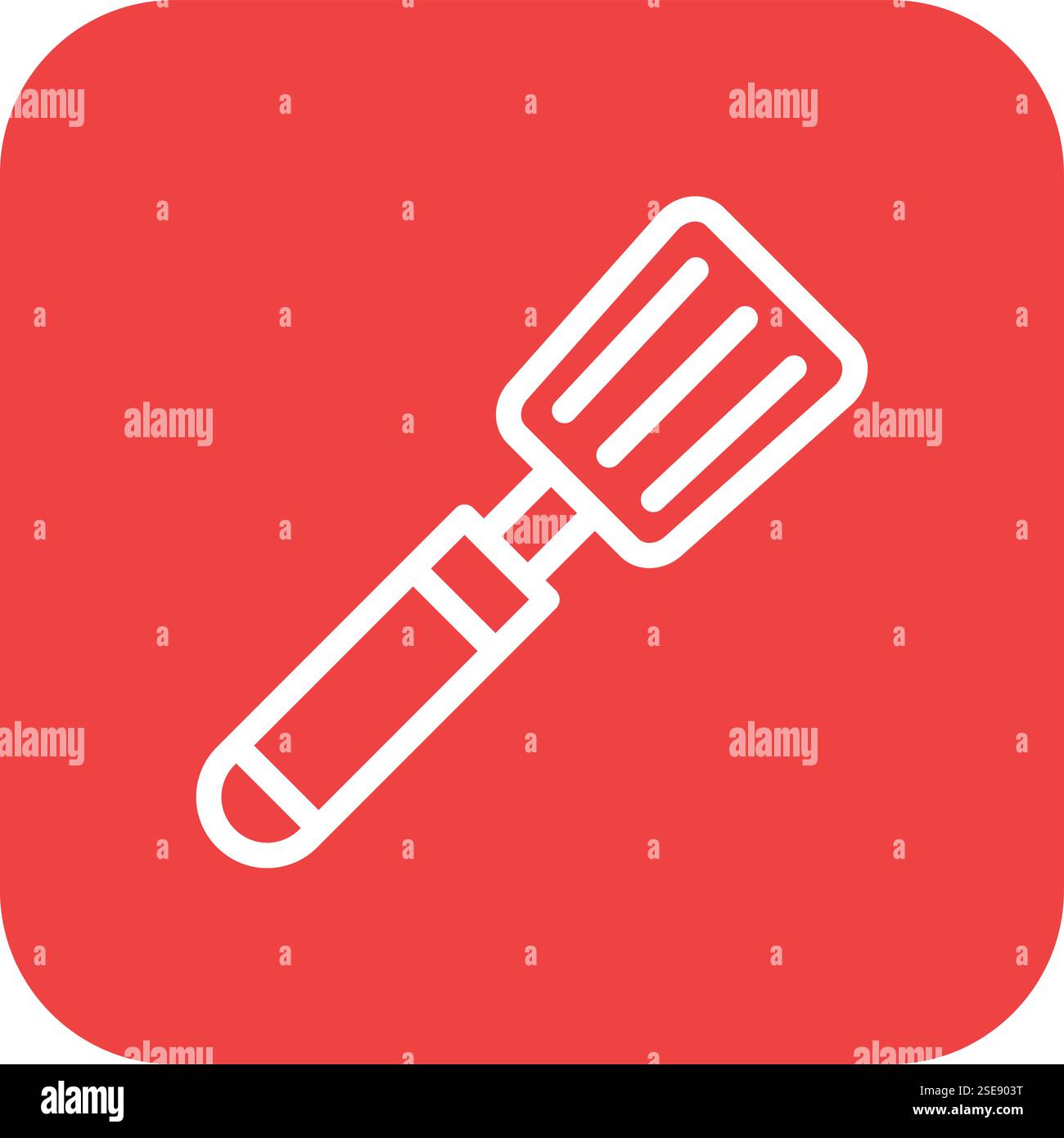 Cooking spatula icon outline Stock Vector Images - Alamy