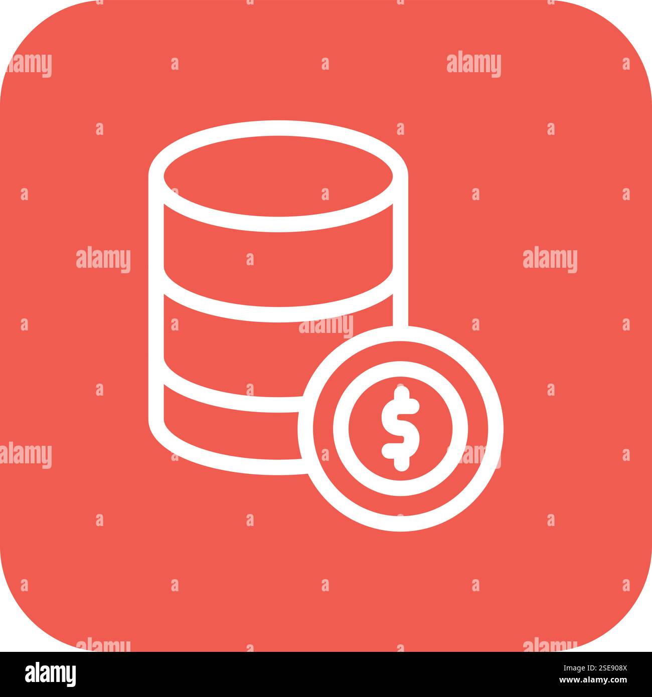 Dollar Vector Icon Design Illustration Stock Vector Image & Art - Alamy