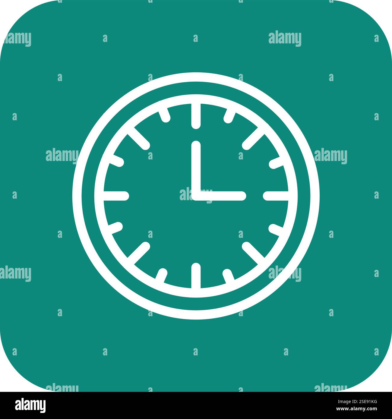 Clock Vector Icon Design Illustration Stock Vector Image & Art - Alamy