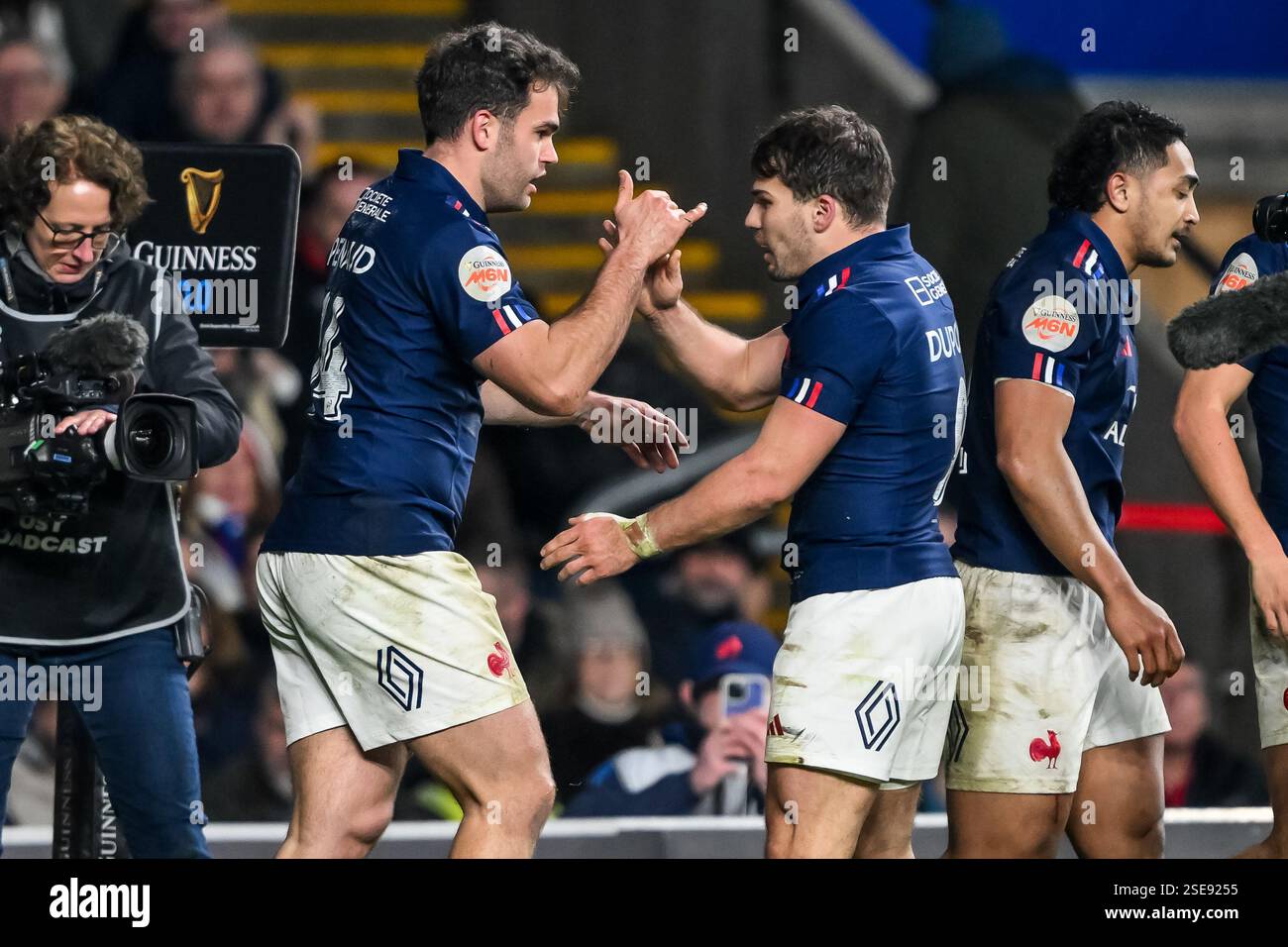 Antoine dupont damian penaud hi-res stock photography and images - Alamy