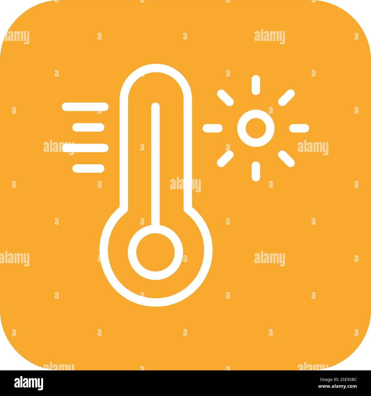 Ui temperature icon Cut Out Stock Images & Pictures - Alamy