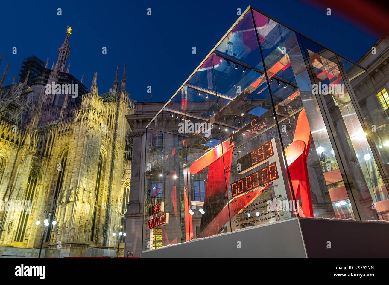 Cortina 2026 winter olympic games hi-res stock photography and images ...