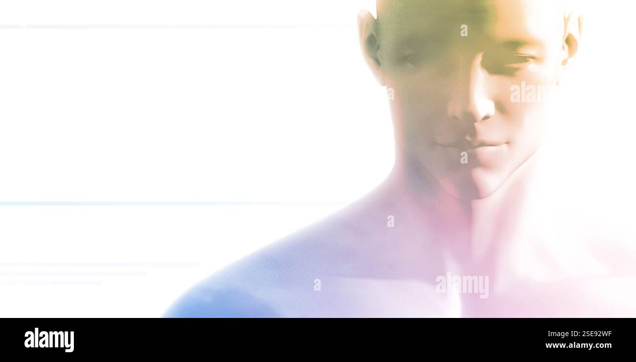 Healthcare Technology and Advanced Software for Scanning Stock Photo ...