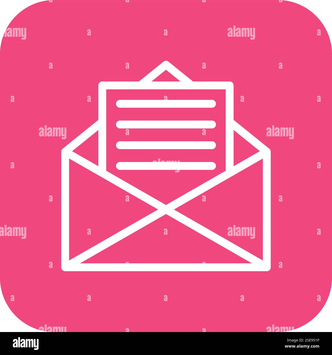 Postal envelope vector vectors hi-res stock photography and images - Alamy