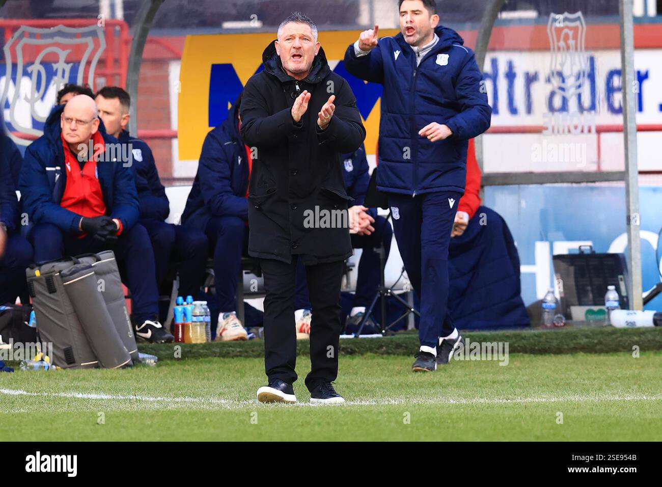 8th February 2025; Dens Park, Dundee, Scotland; Scottish Cup Fifth ...