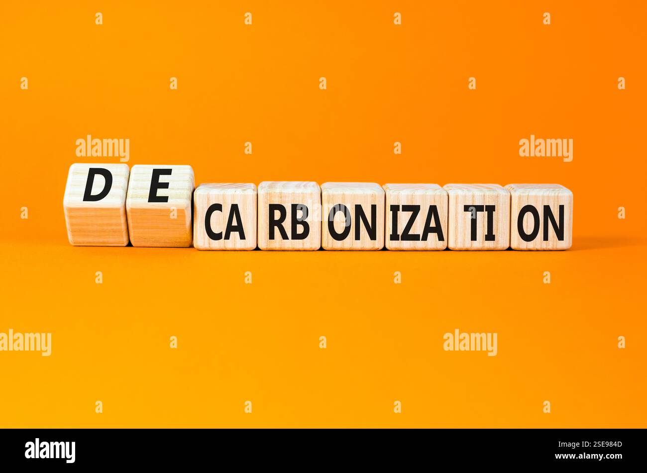 Decarbonization or carbonization symbol. Concept words Decarbonization ...