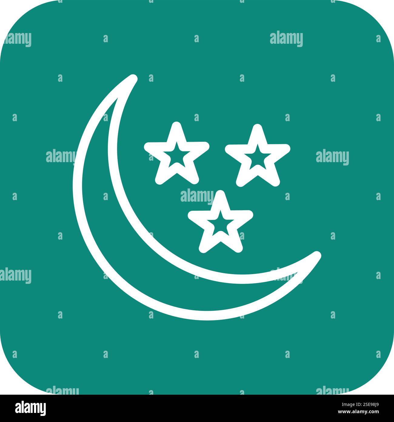 1 crescent moon Stock Vector Images - Alamy