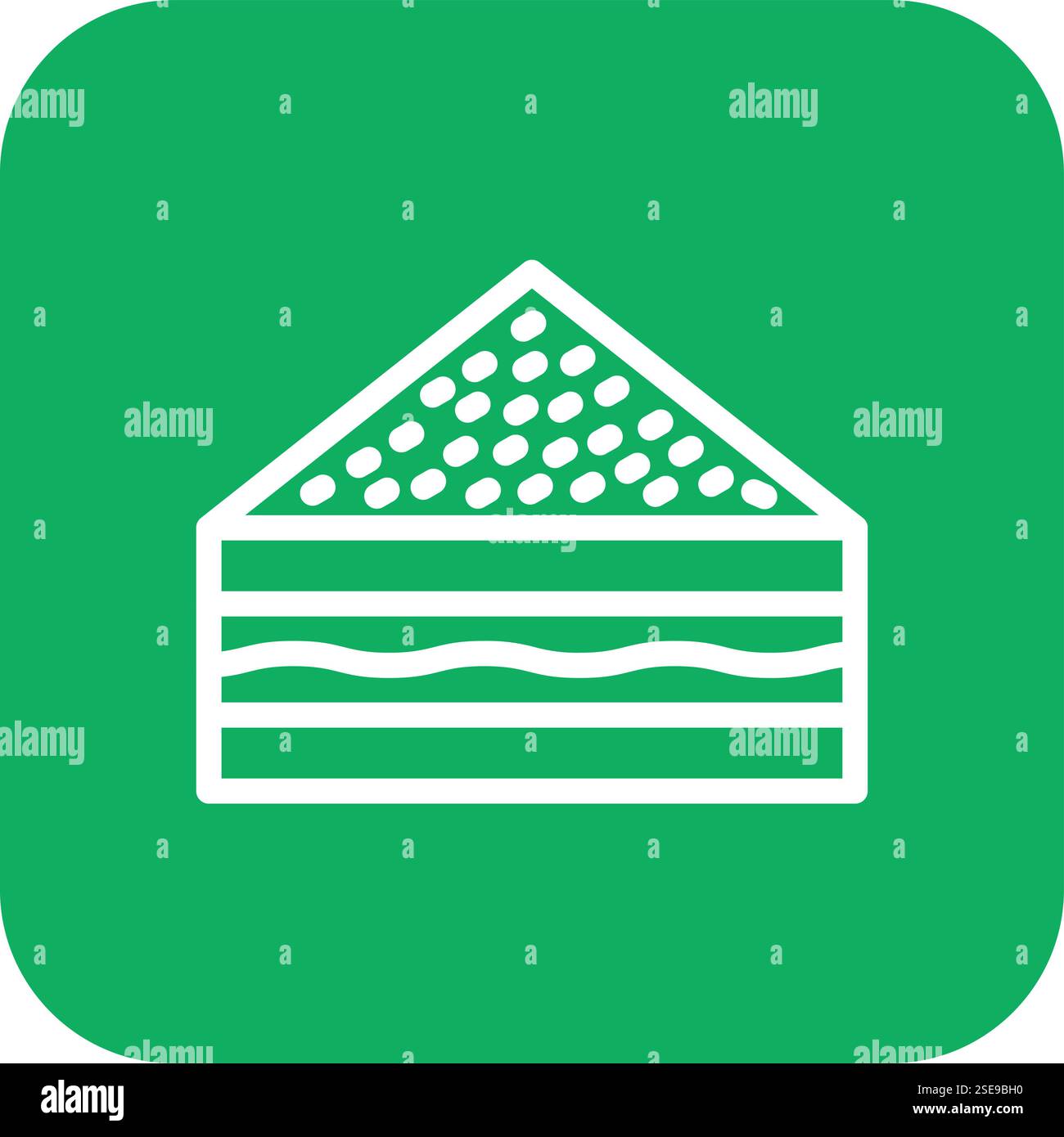 Sandwich lunch icon outline Stock Vector Images - Alamy