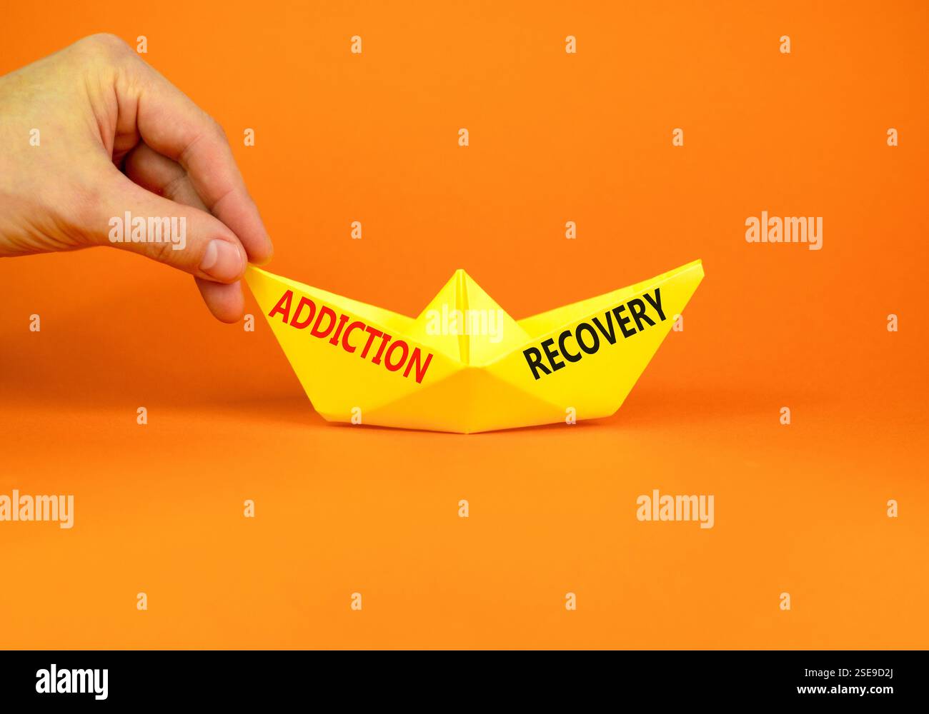 Addiction recovery symbol. Concept words Addiction recovery on ...