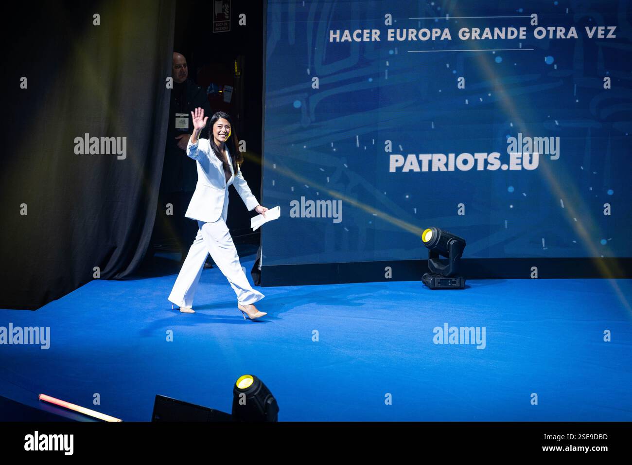 The leader of 'Voice of Reason' greek party, Afroditi Latinopoulou ...