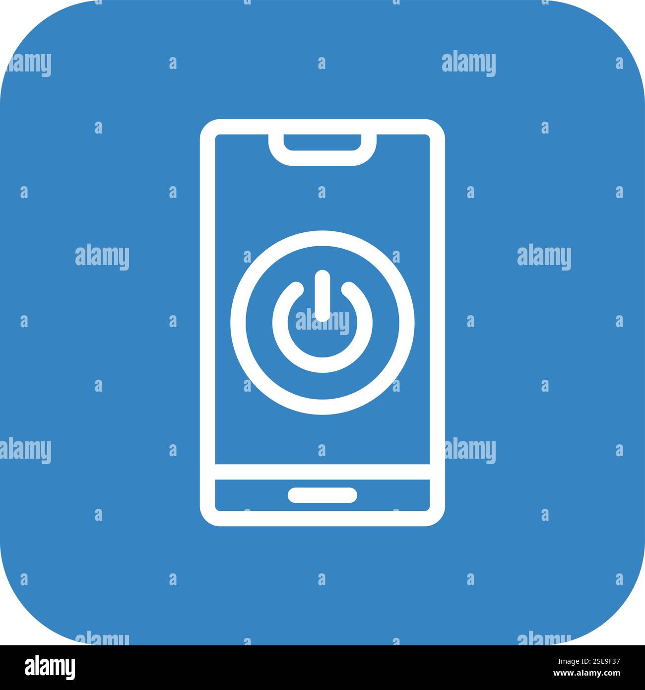 Turn On Vector Icon Design Illustration Stock Vector Image & Art - Alamy