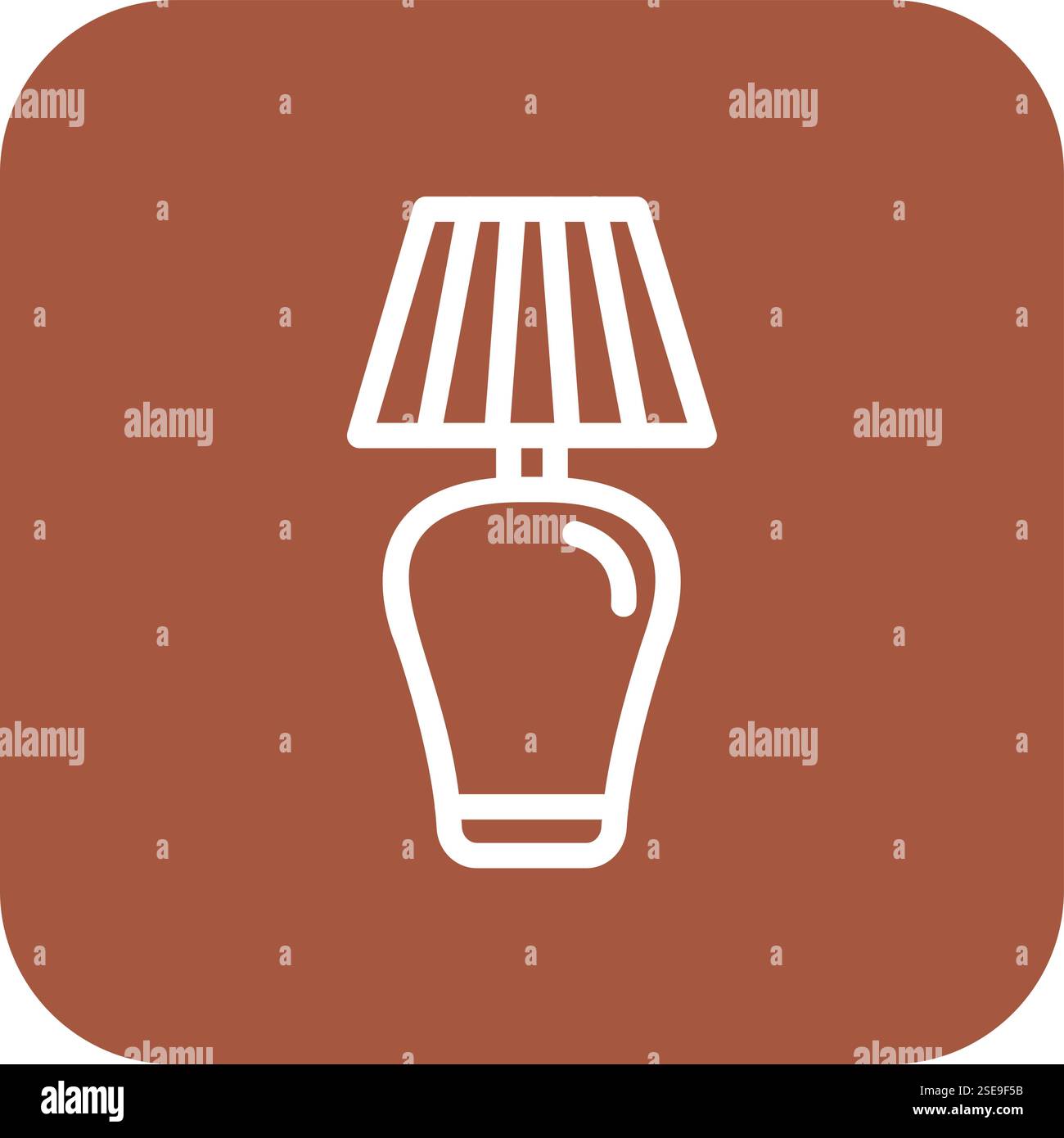 Icon lamp in ui Stock Vector Images - Alamy