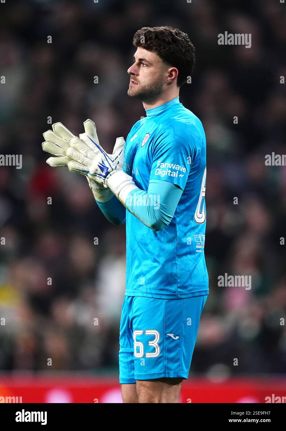 Raith Rovers goalkeeper Josh Rae during the Scottish Gas Men's Scottish ...