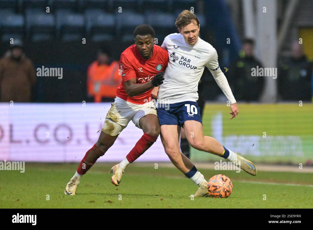 Deepdale, Preston, UK. 8th Feb, 2025. FA Cup Fourth Round Football ...