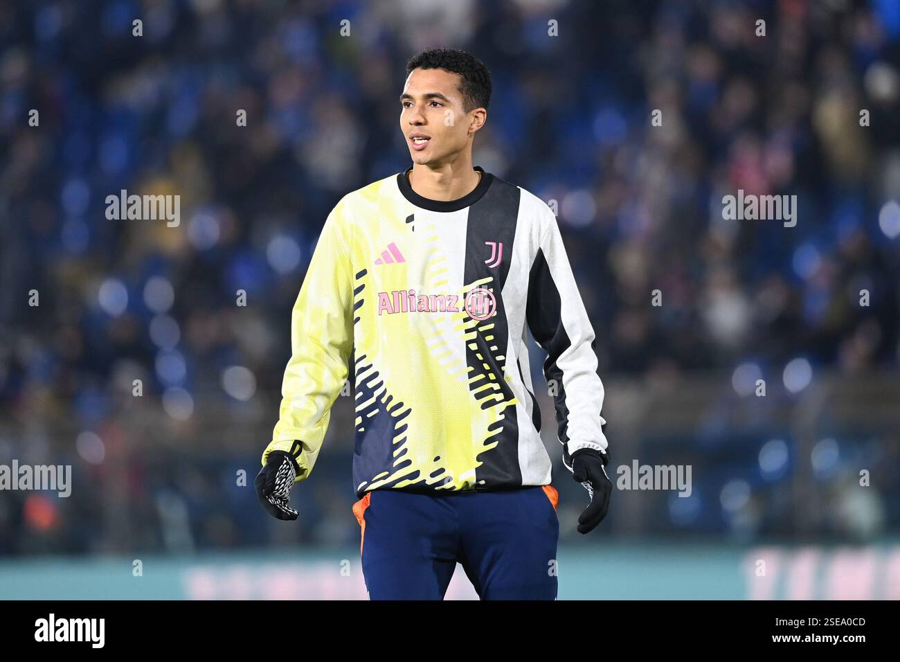 Como, Italy. 07th Feb, 2025. Alberto Costa (Juventus Fc) during Como 1907 vs Juventus FC ...