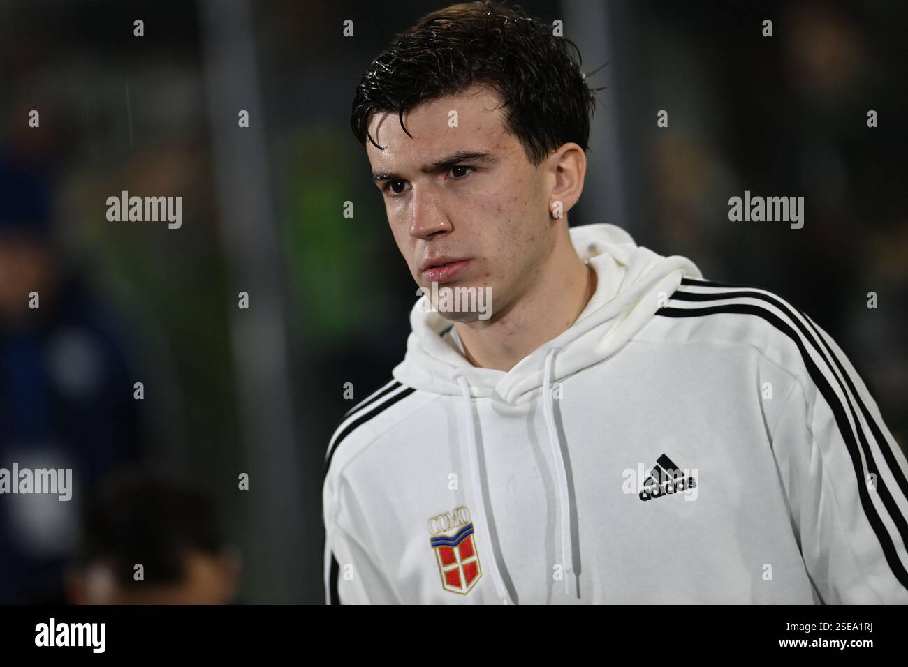 Como, Italy. 07th Feb, 2025. PERRONE RODRIGUEZ Maximo (Como) portrait ...