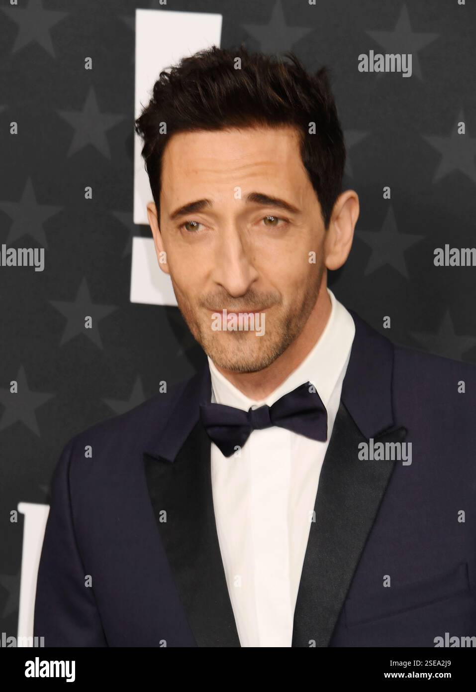 Santa Monica, California, USA. 07th Feb, 2025. Adrien Brody attends the ...