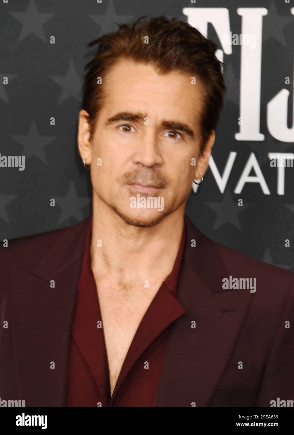 SANTA MONICA, CALIFORNIA - FEBRUARY 07: Colin Farrell attends the 30th ...