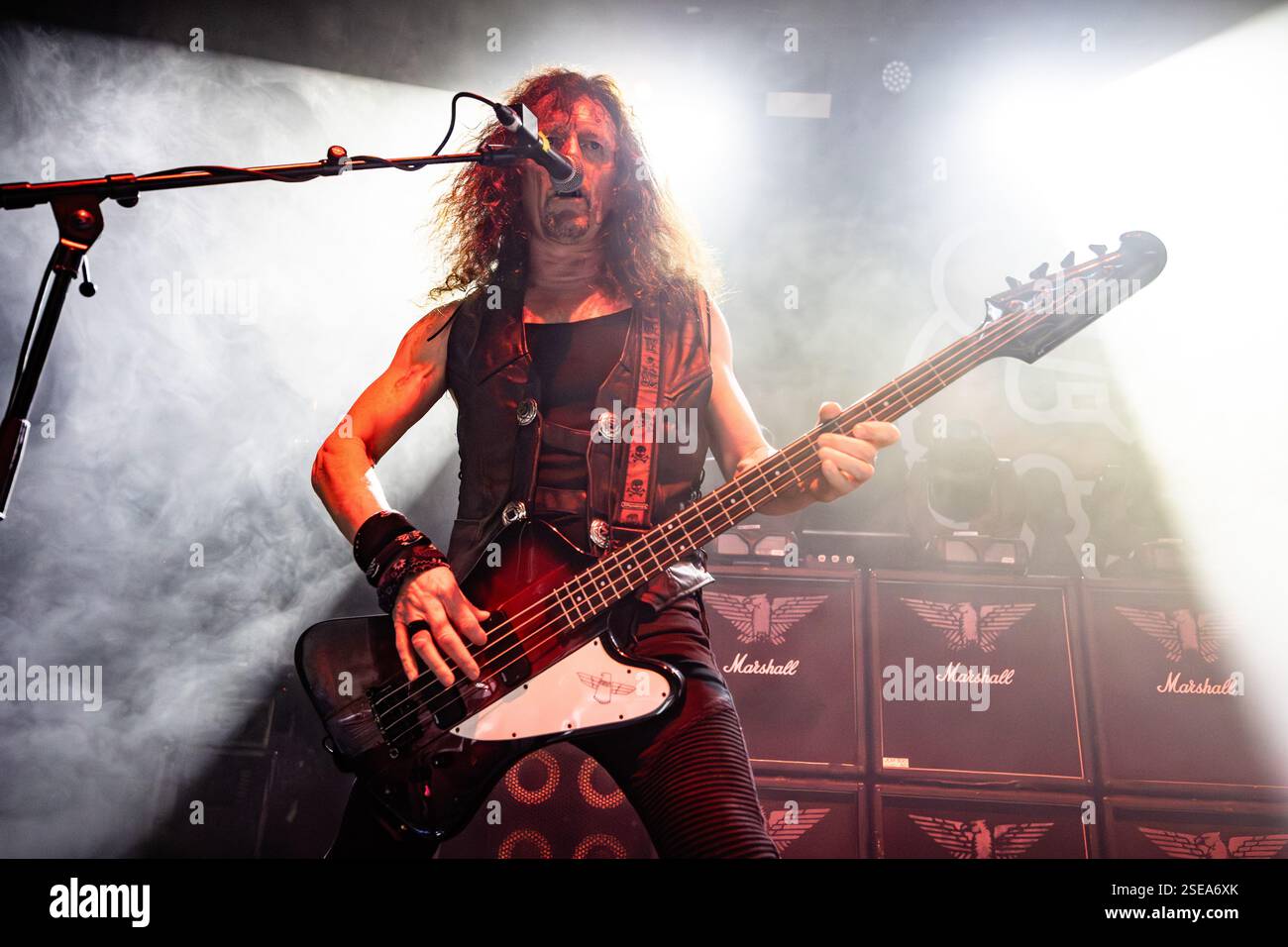 Copenhagen, Denmark. 06th, February 2025. The British heavy metal band ...