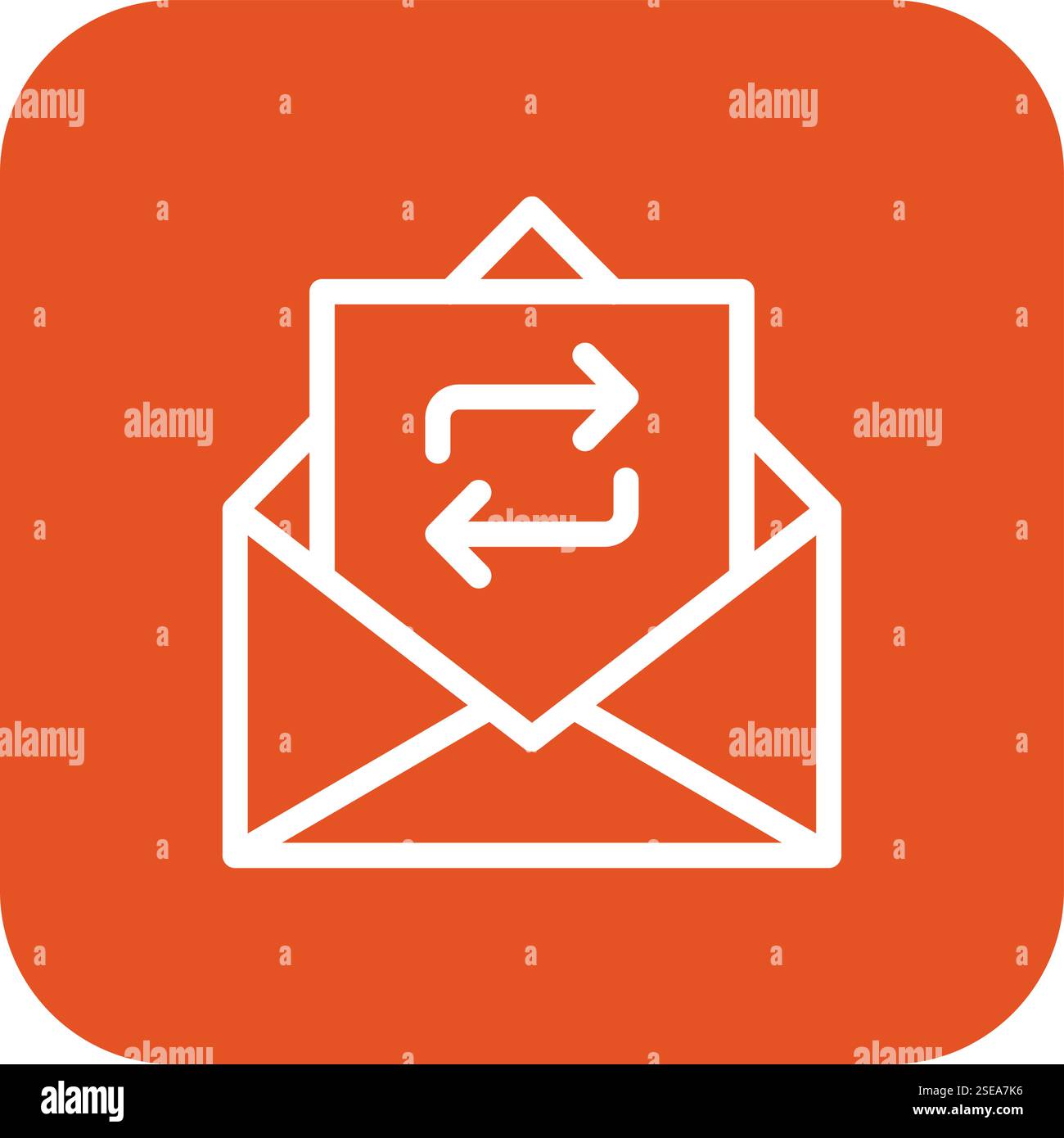 Sync Vector Icon Design Illustration Stock Vector Image & Art - Alamy