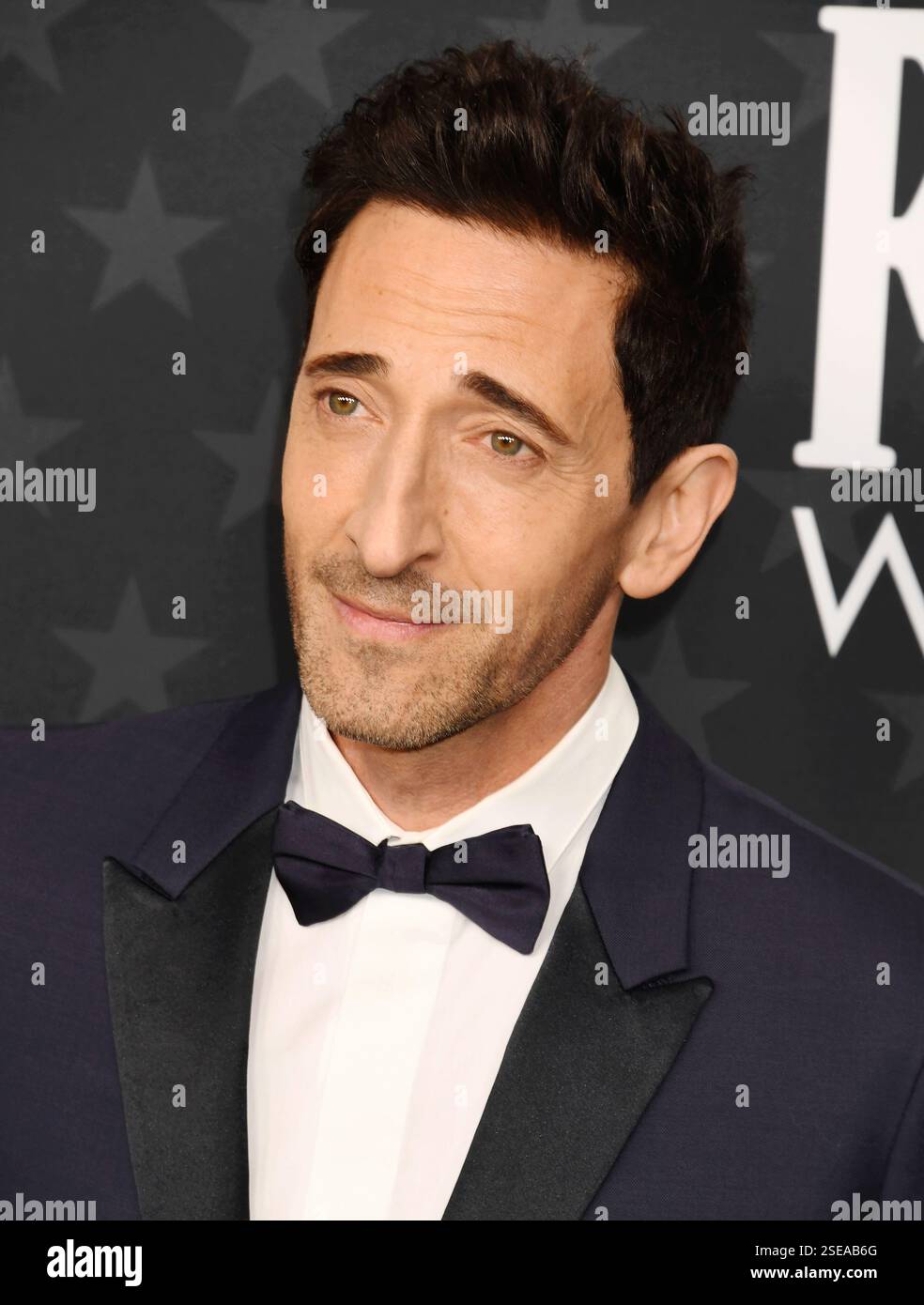 SANTA MONICA, CALIFORNIA - FEBRUARY 07: Adrien Brody attends the 30th ...