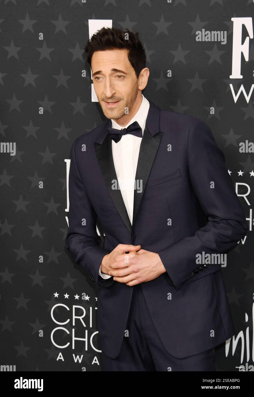 SANTA MONICA, CALIFORNIA - FEBRUARY 07: Adrien Brody attends the 30th ...