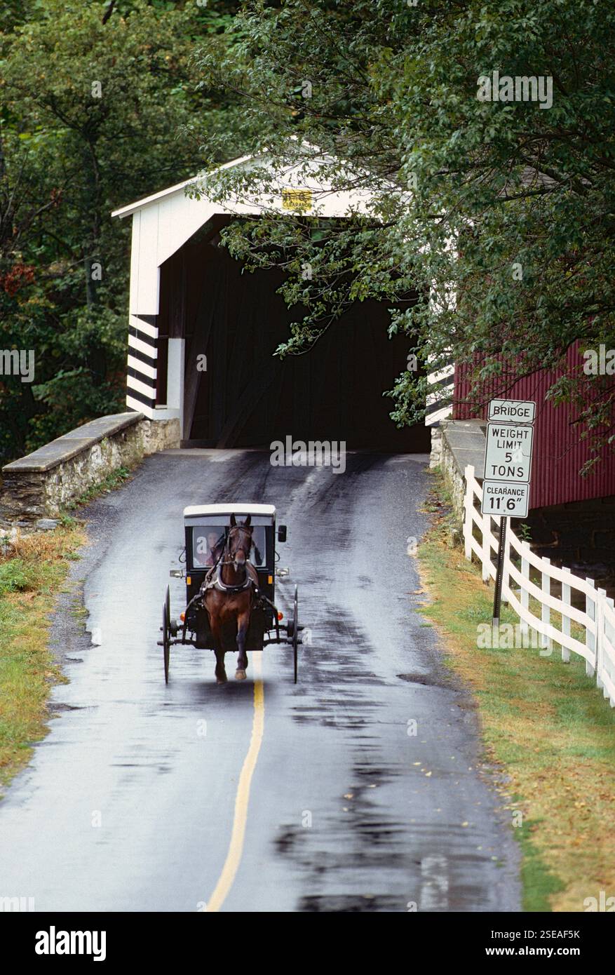 The Amish; or Plain People; in Pennsylvania's Lancaster County; still ...