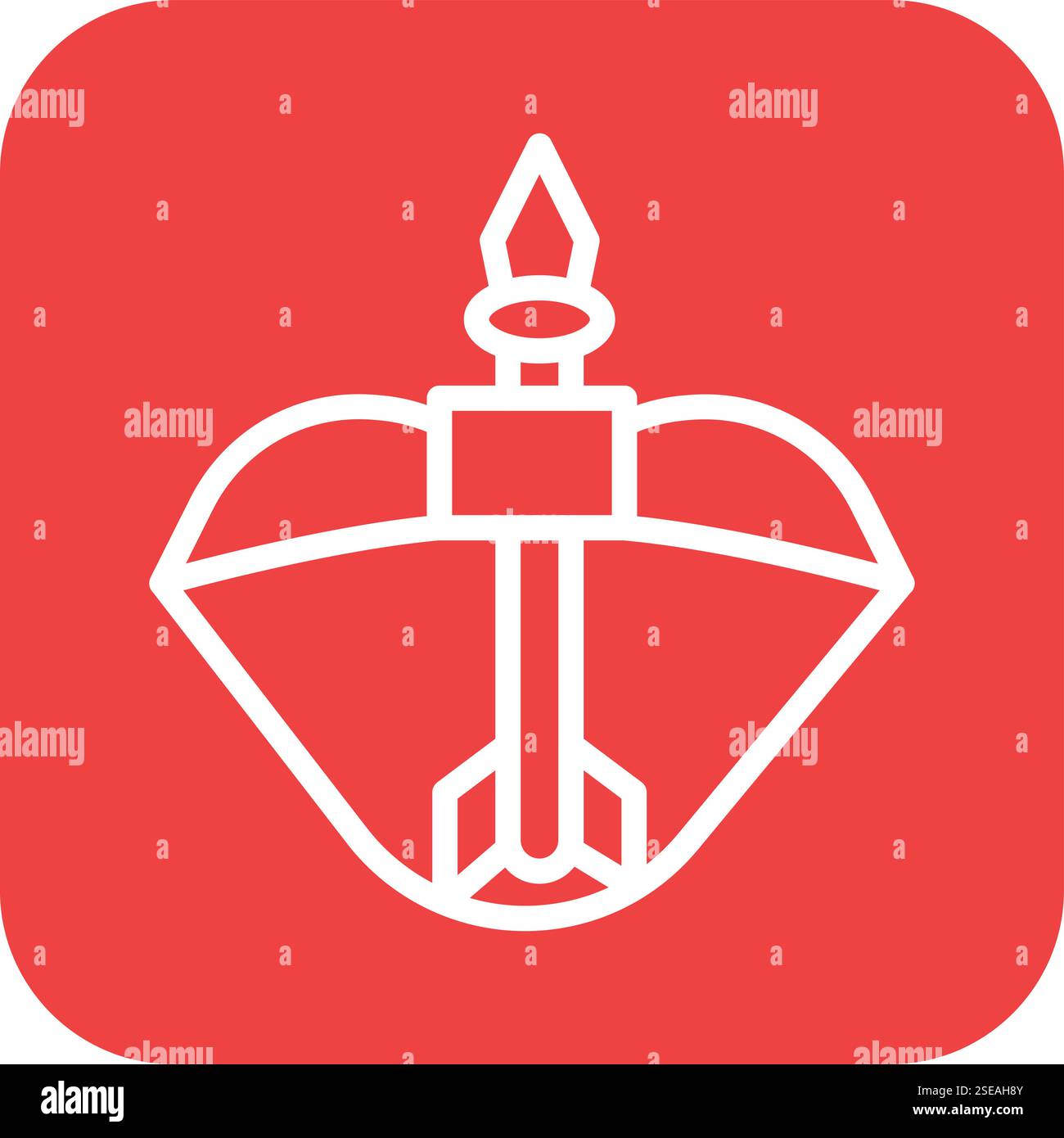 Crossbow vector vectors hi-res stock photography and images - Alamy