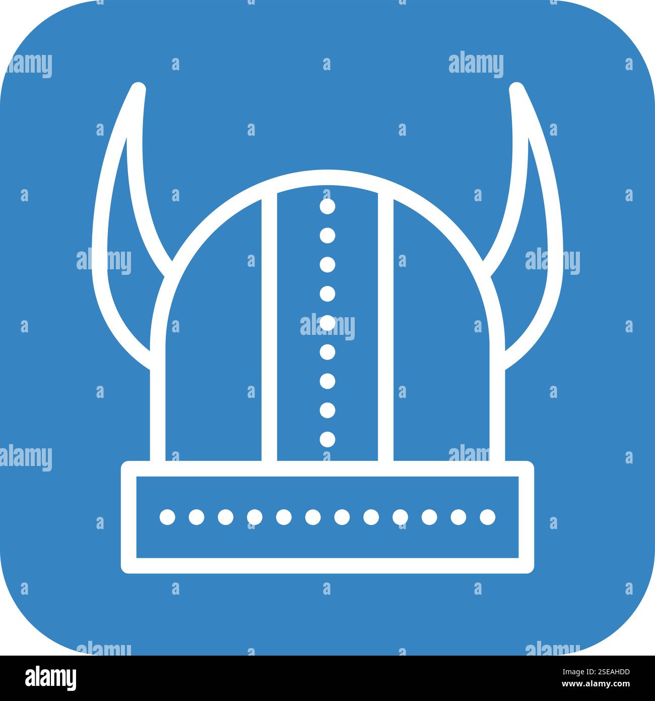 Viking helmet set icons hi-res stock photography and images - Alamy