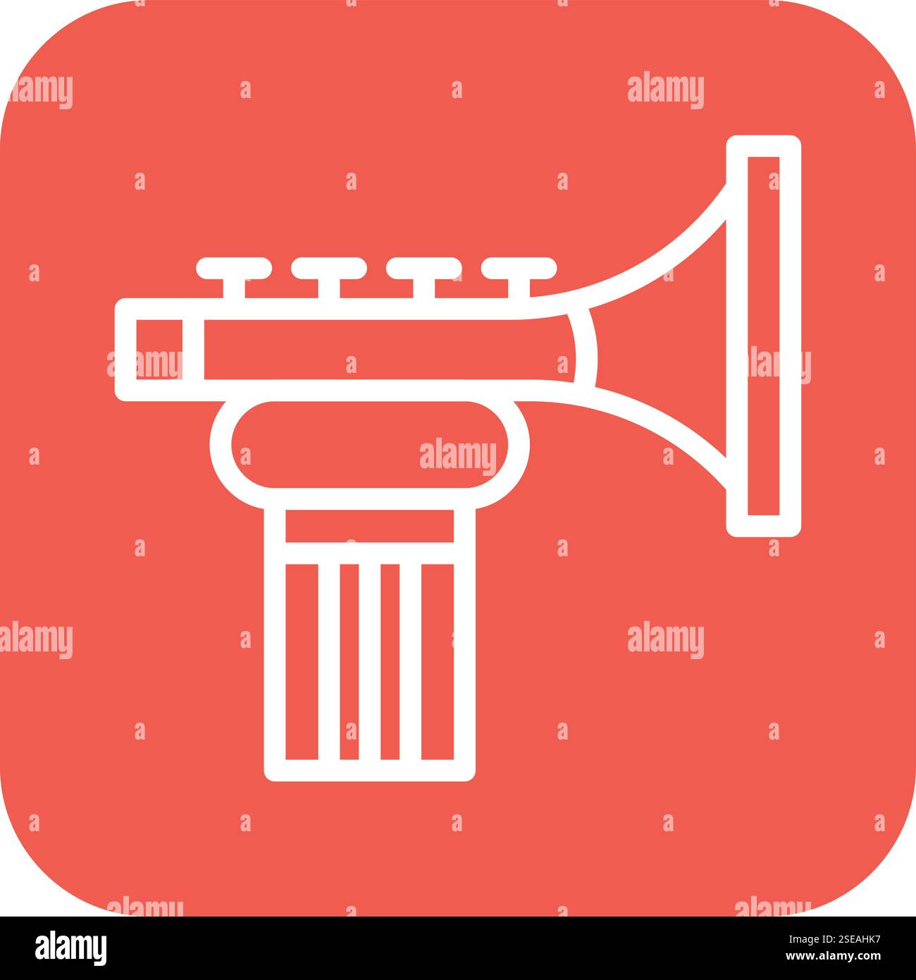 Brass instrument vector vectors Stock Vector Images - Alamy