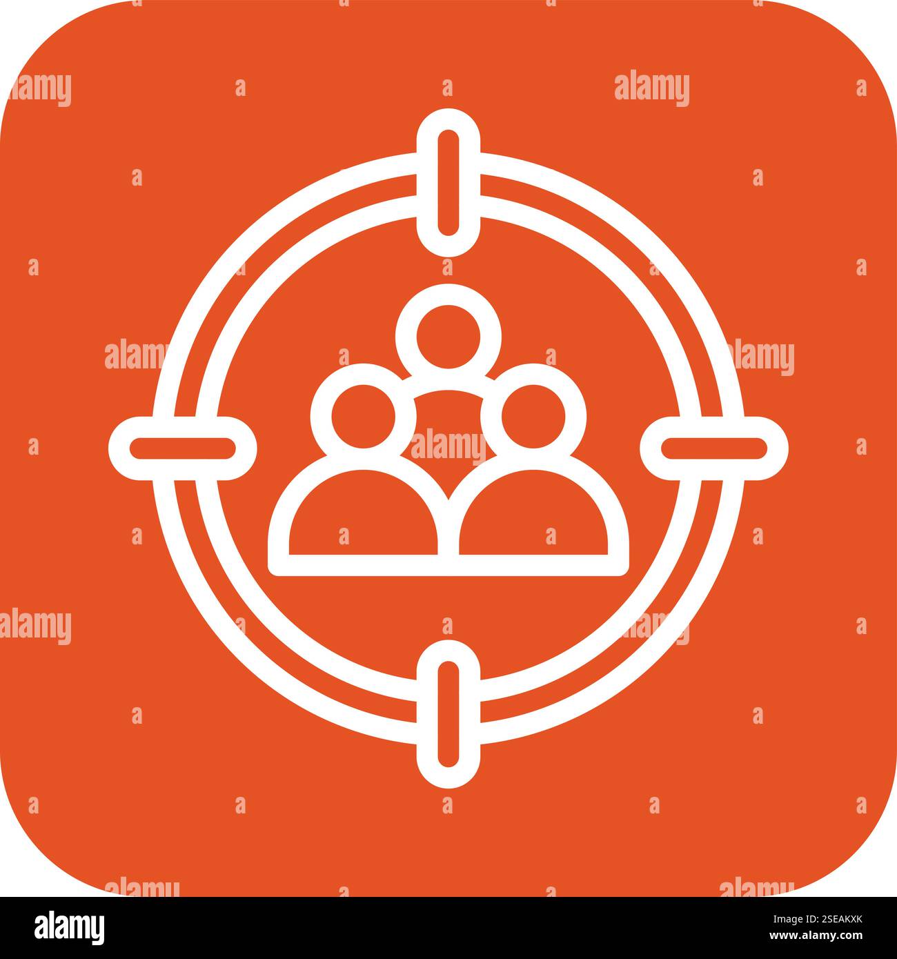 Target market vector vectors Cut Out Stock Images & Pictures - Alamy